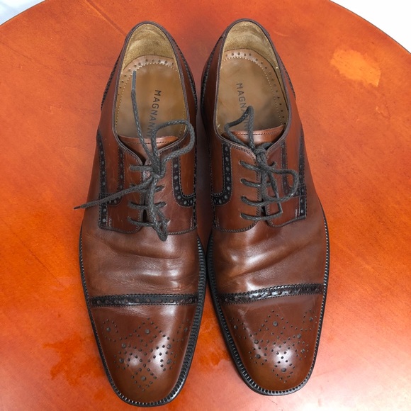Magnanni | Shoes | Magnanni Wingtip Oxford Lace Up Mens Dress Shoes ...